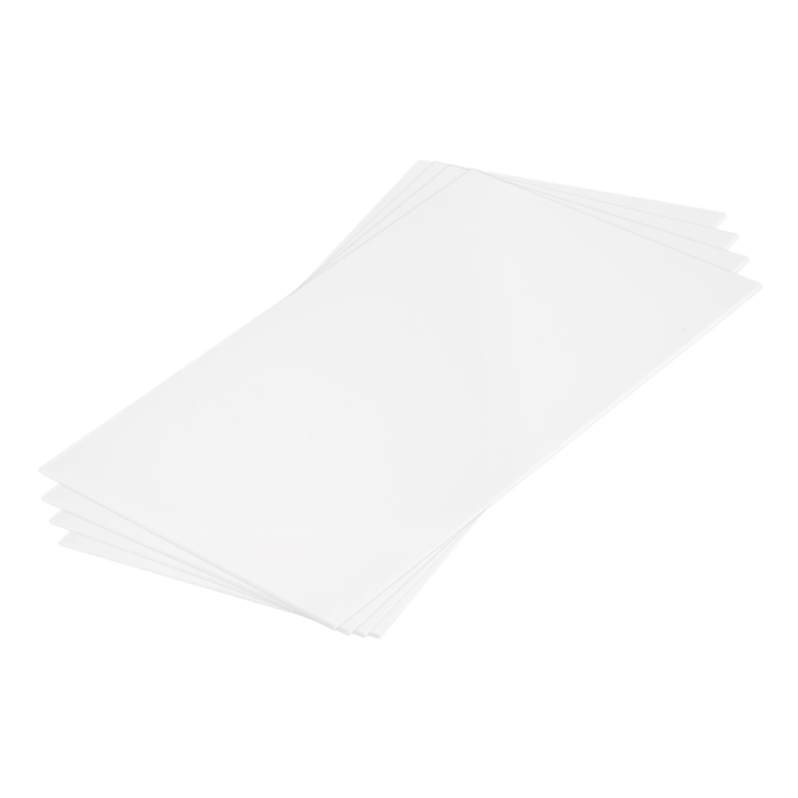 ABS Plastic Sheet 10 Inch x 6 Inch x 0.02 Inch ABS Styrene Sheets for ...
