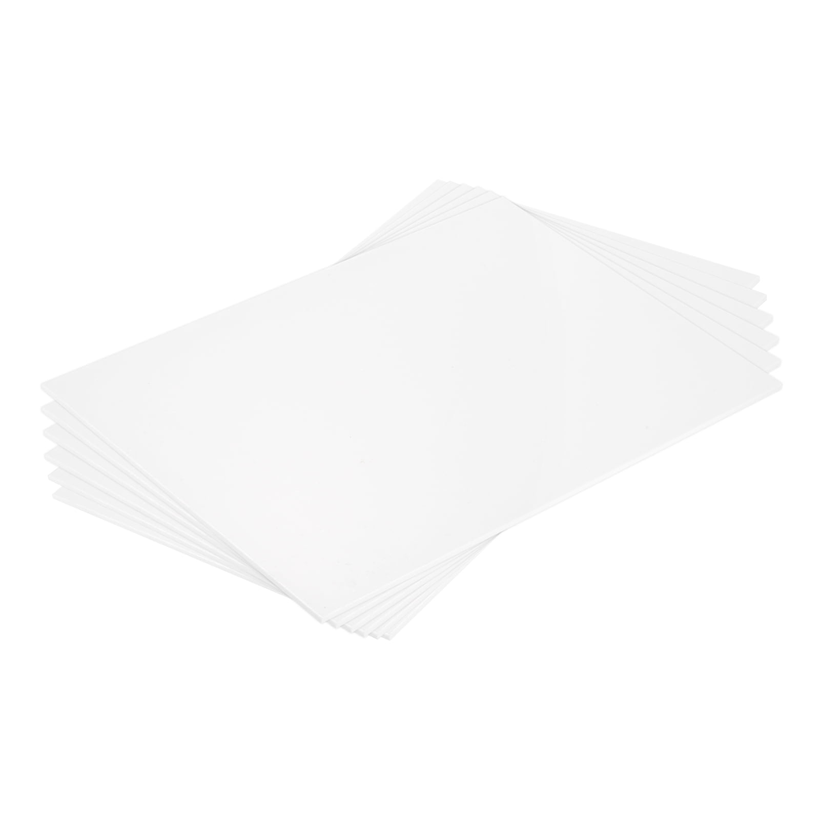 ABS Plastic Sheet 12 Inch x 8 Inch x 0.08 Inch ABS Styrene Sheets for ...