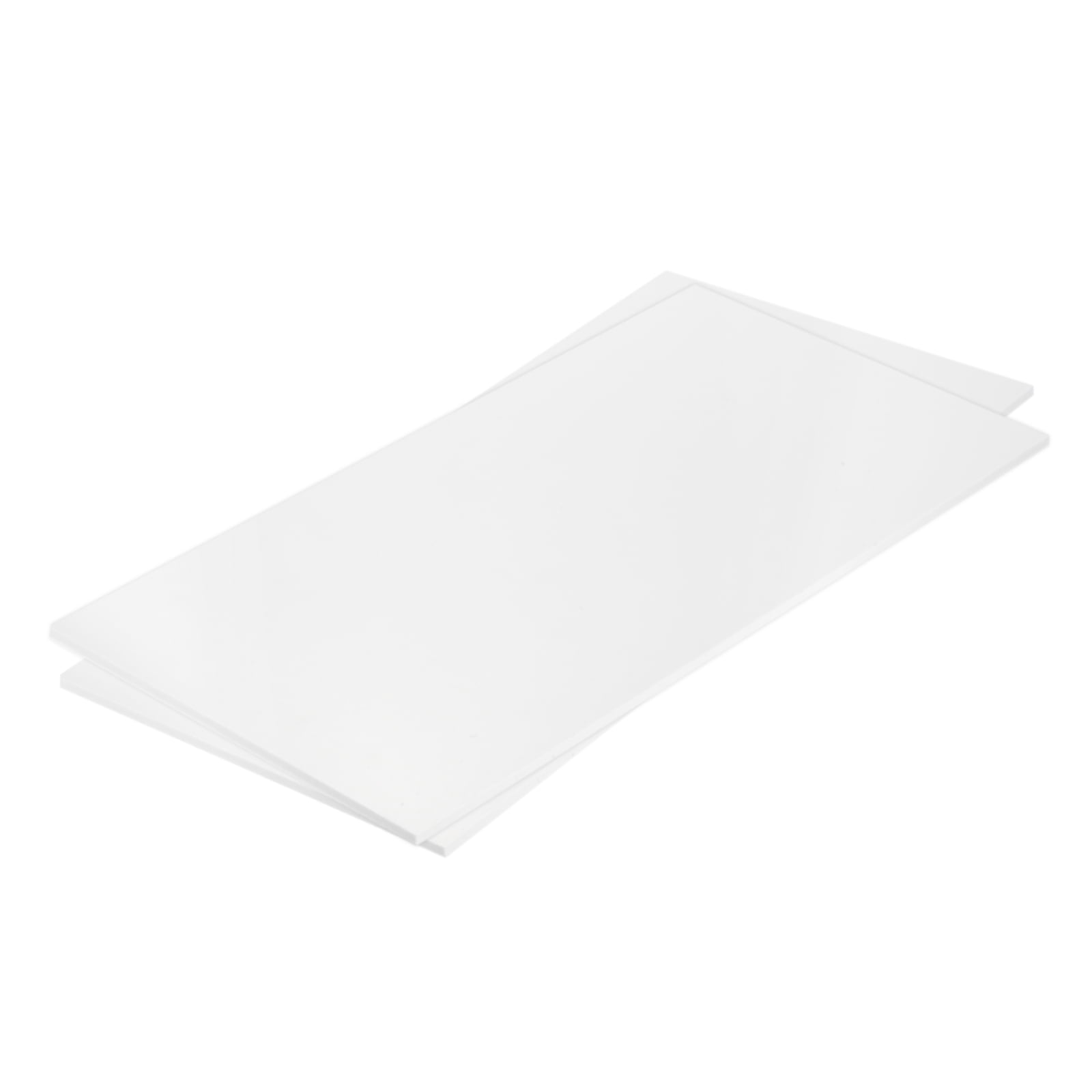 ABS Plastic Sheet 24 " x 12 " x 0.2 " ABS Styrene Sheets White 2 Pcs - Walmart.com