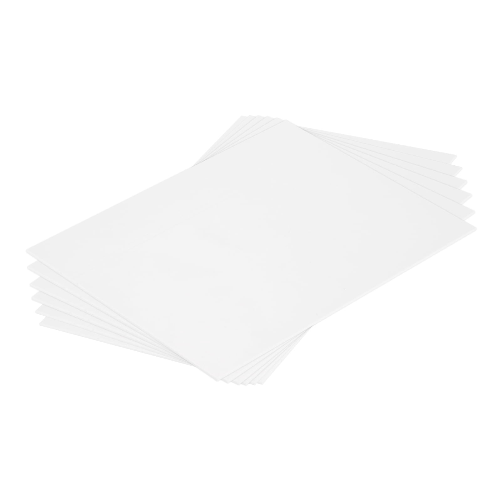 ABS Plastic Sheet 8 Inch x 6 Inch x 0.02 Inch ABS Styrene Sheets for ...