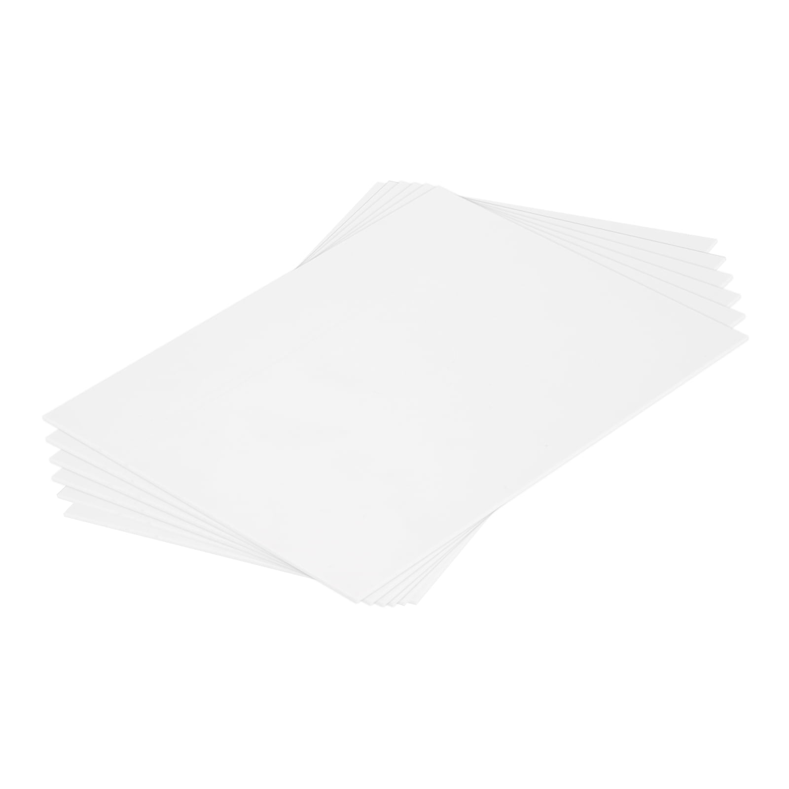 ABS Plastic Sheet 8 Inch x 6 Inch x 0.06 Inch ABS Styrene Sheets for ...