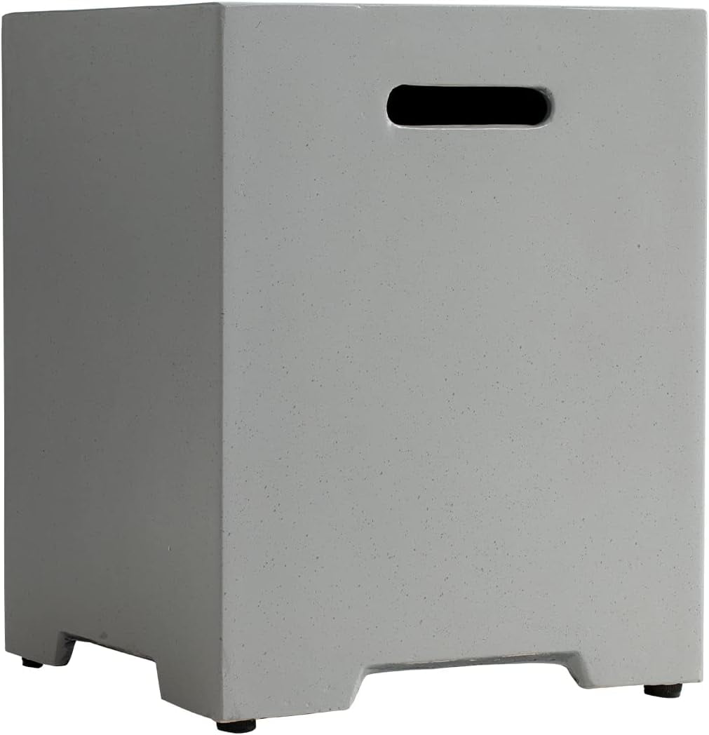 ABS Propane Tank Cover - Removable Panels, Multi-Functional Outdoor ...