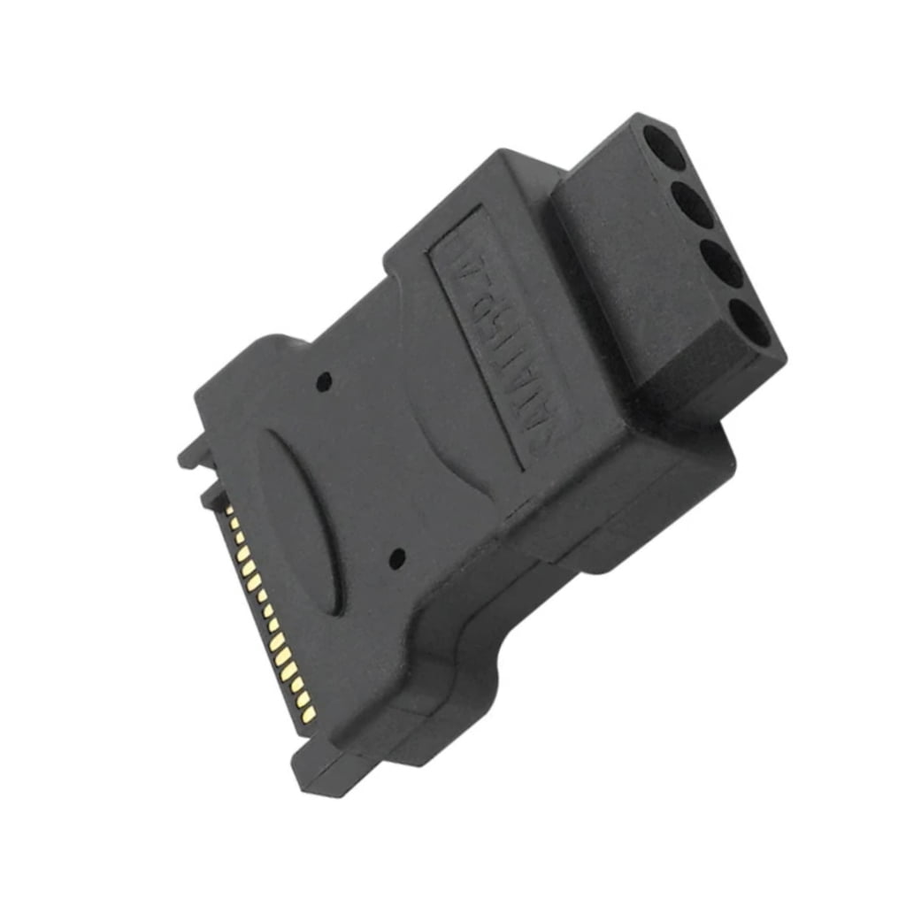 ABS SATAs 15Pin Male To 4Pin IDE Female Adapters For Computer Power ...