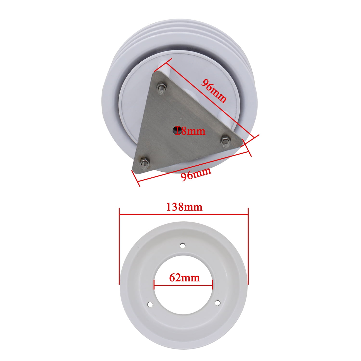 ABS Solar radiation shield weather station projector 4-15 floors ...