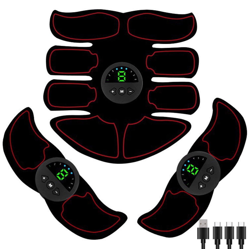 Wireless Electrical Muscle Stimulation,Muscle Stimulator(8 Point Abs ...