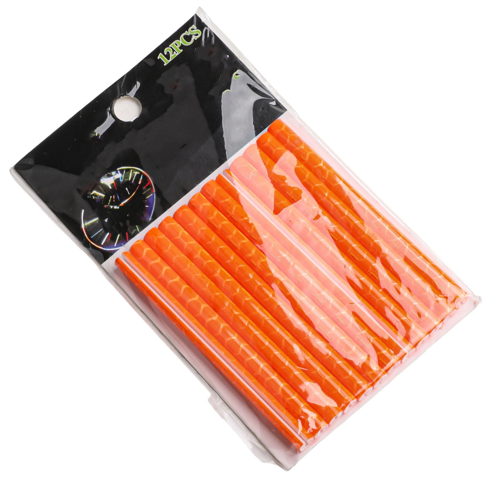 ABS Tube Reflective Bike Strip Spoke Clip Tube ABS Tube And Refilective ...