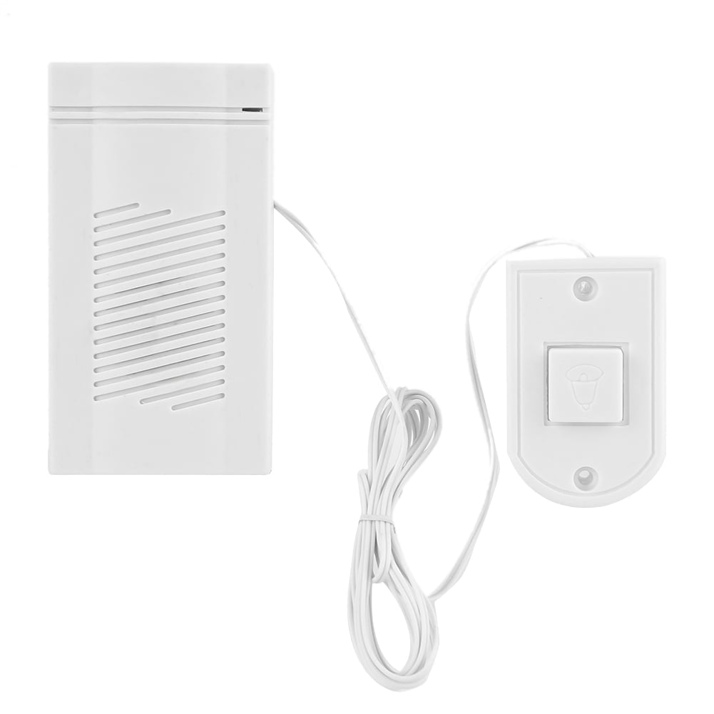 ABS Wall Mounted Doorbell, Wire Ring Bell Chime for School Hospital ...