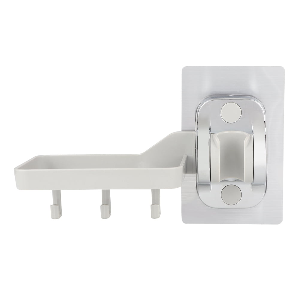 ABS Wall-Mounted Shower Caddy with Tray - Hangs Sturdily, Ideal for ...
