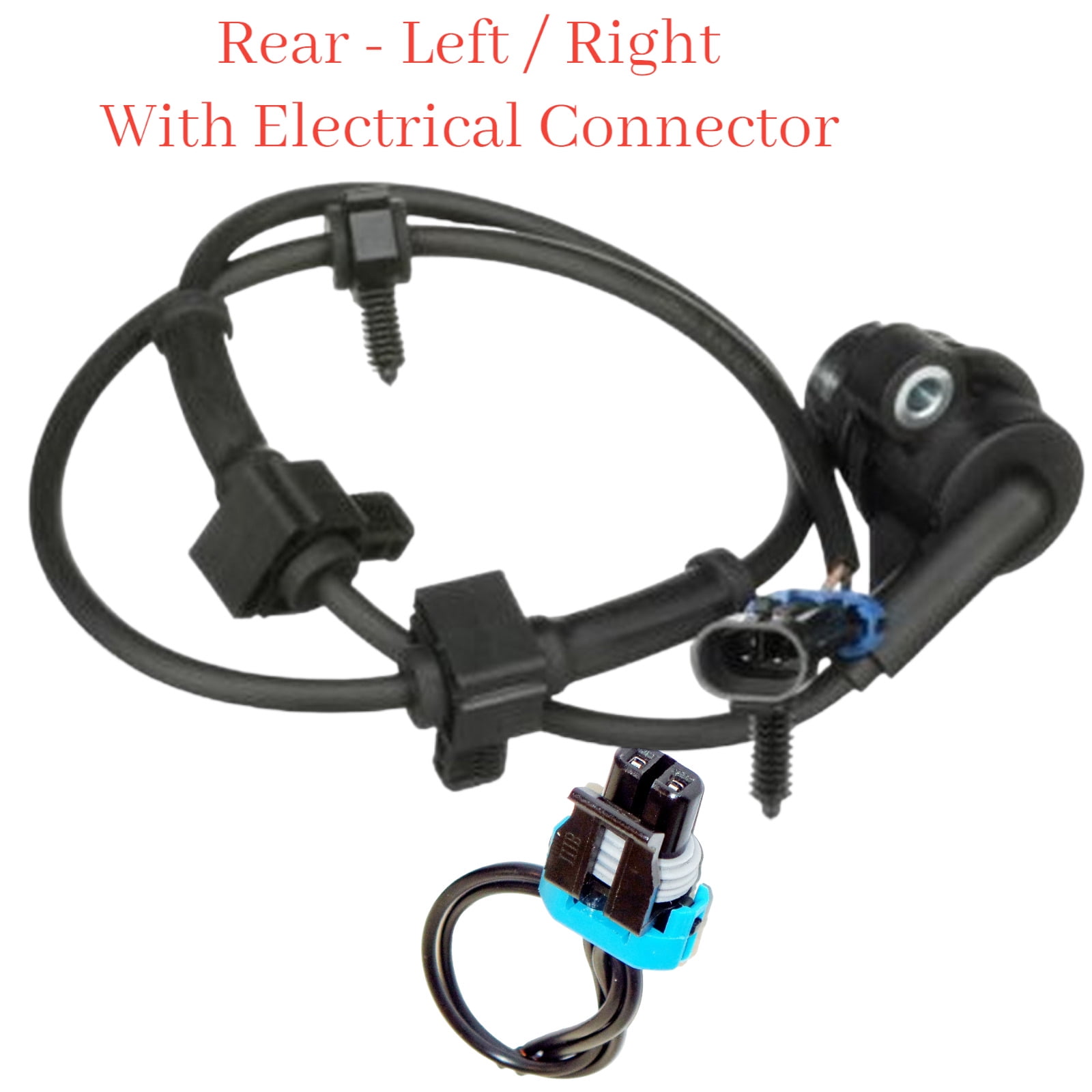 ABS Wheel Speed Sensor Connectors Rear L/R Fit Buick Chevrolet GMC ...