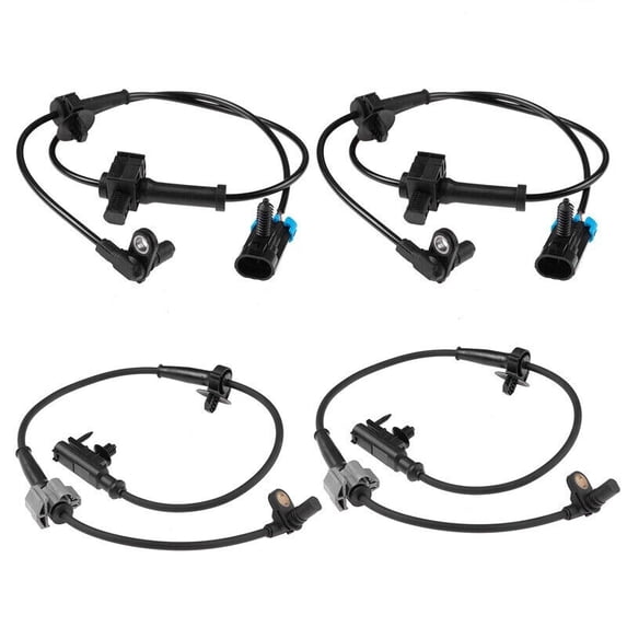 ABS Wheel Speed Sensor Front,Rear LEFT AND RIGHT FOR SILVERADO 1500 ...