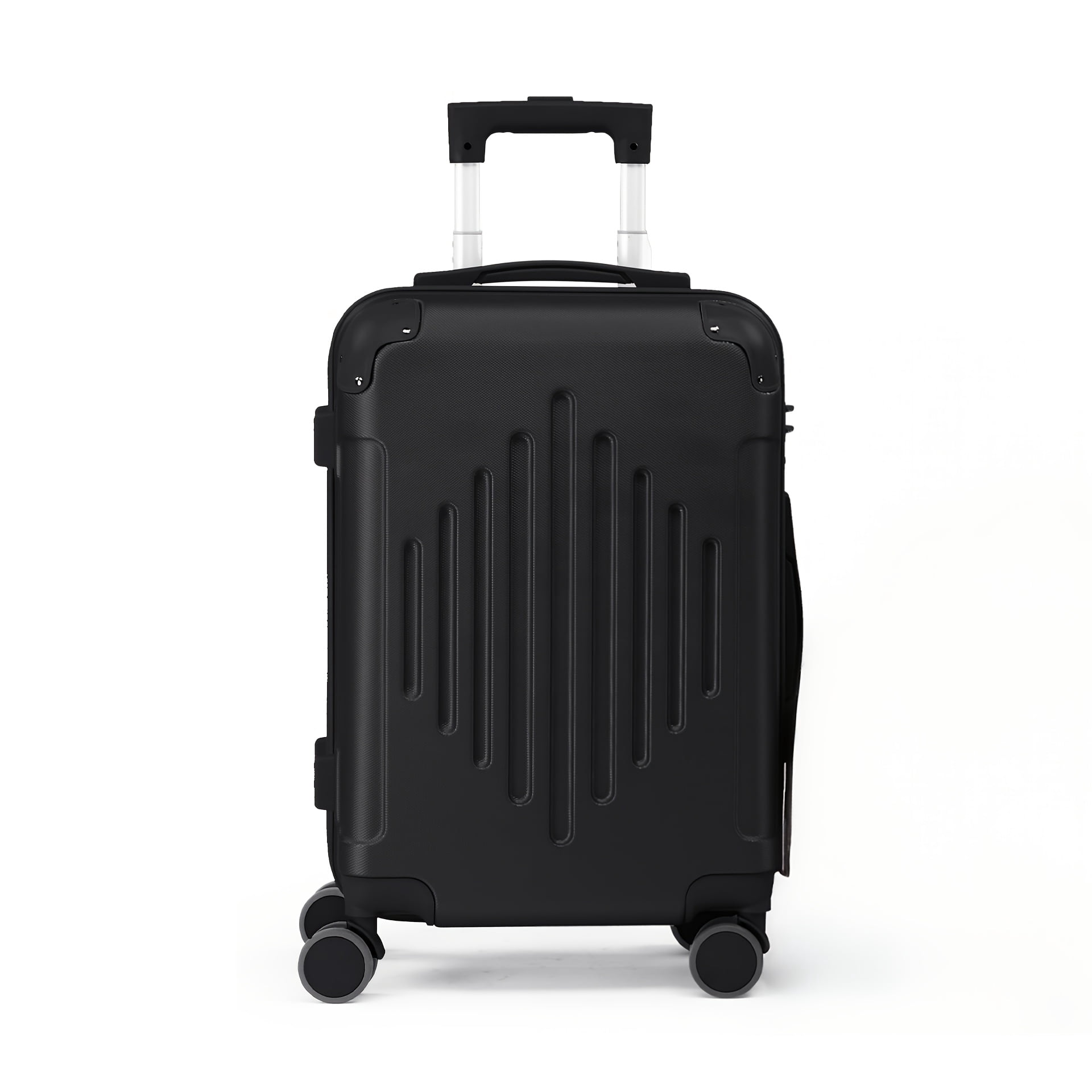 ABS hard shell luggage set, 360 ° spinner TSA lock suitcase, aluminum ...