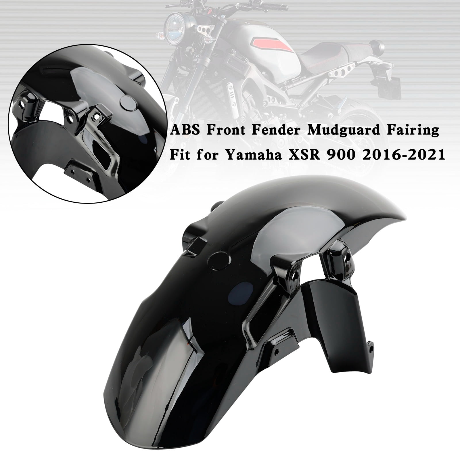 ABS plastic Front Fender Mudguard Fairing For Yamaha XSR 900 2016-2021 ...