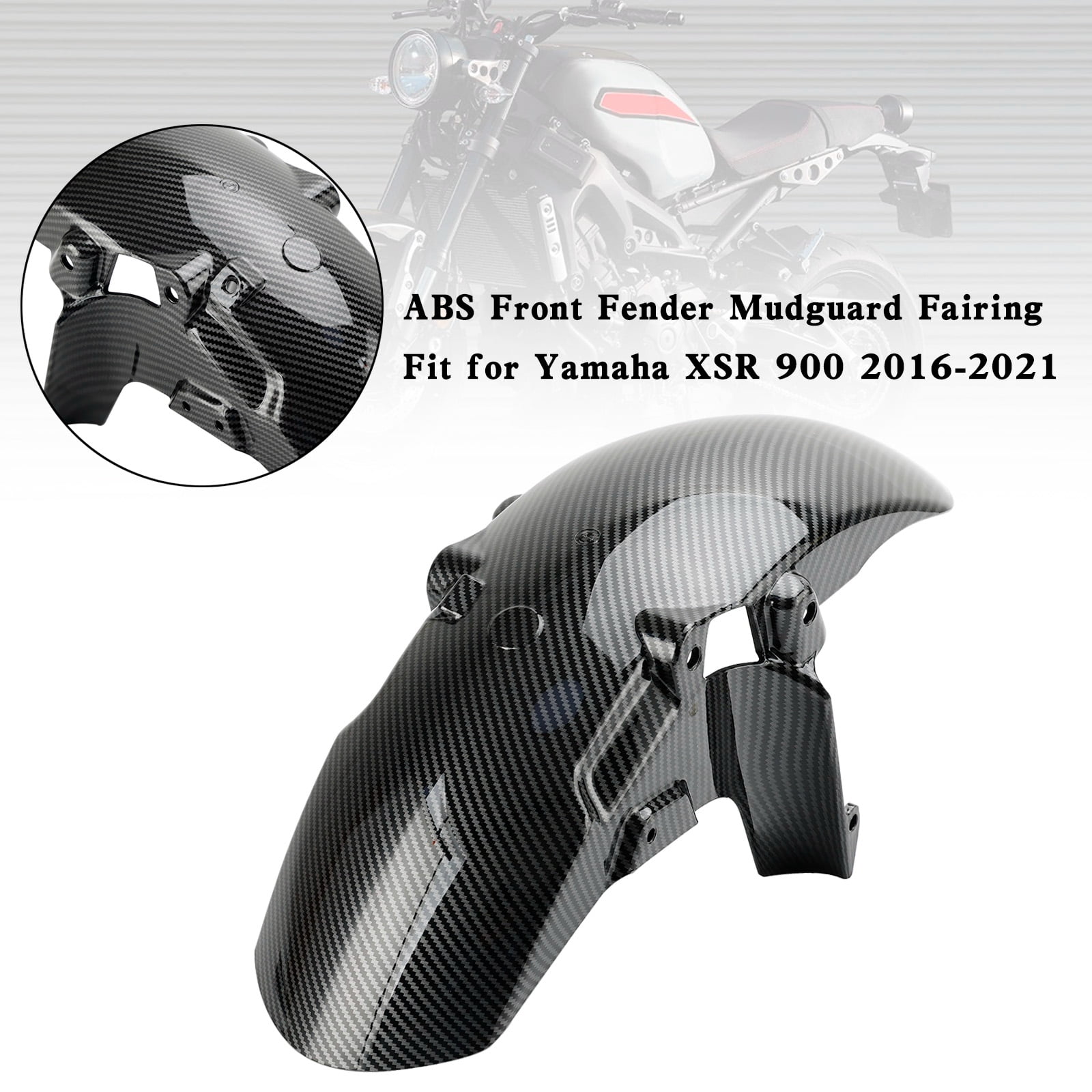 ABS plastic Front Fender Mudguard Fairing For Yamaha XSR 900 2016-2021 ...