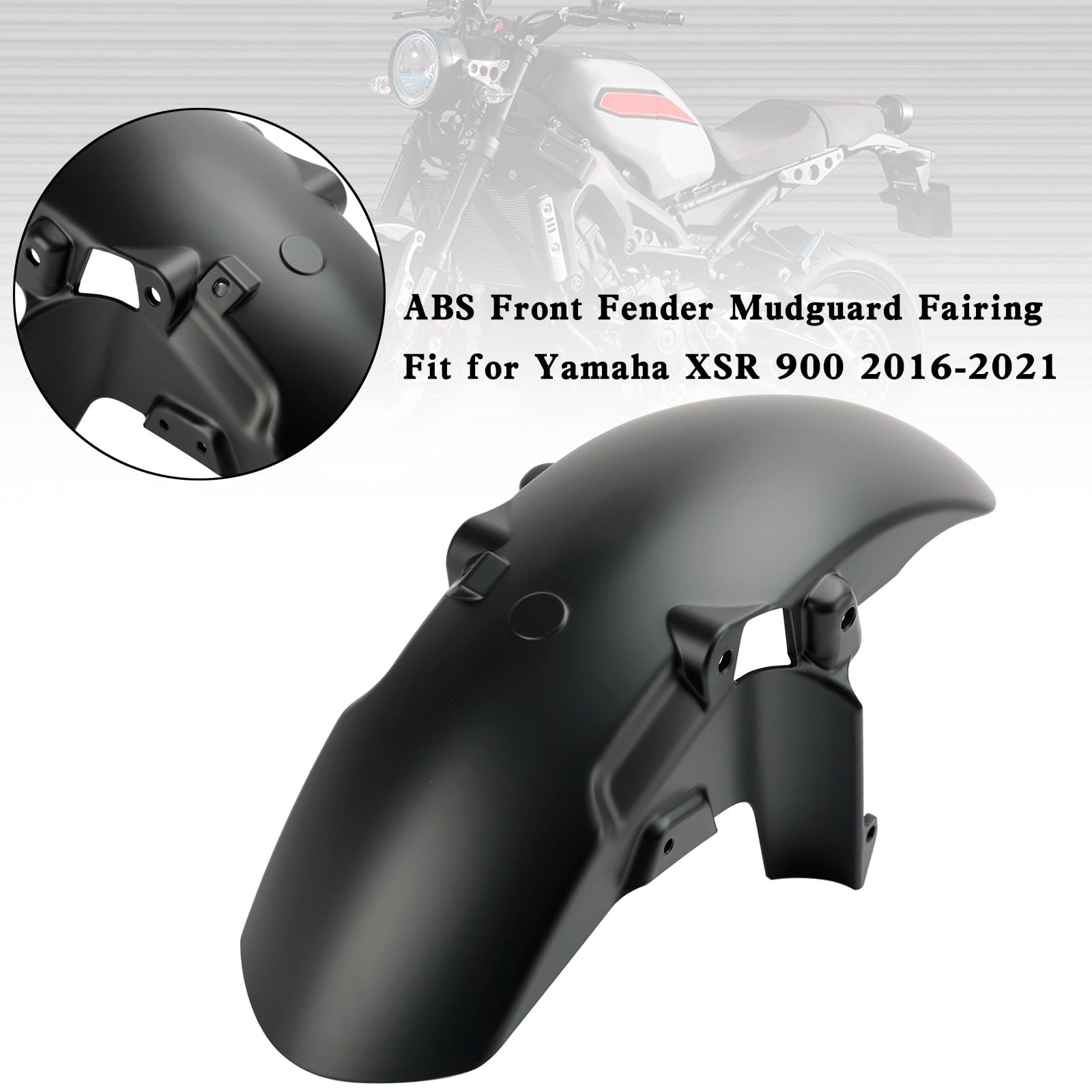 ABS plastic Front Fender Mudguard Fairing For Yamaha XSR 900 2016-2021 ...