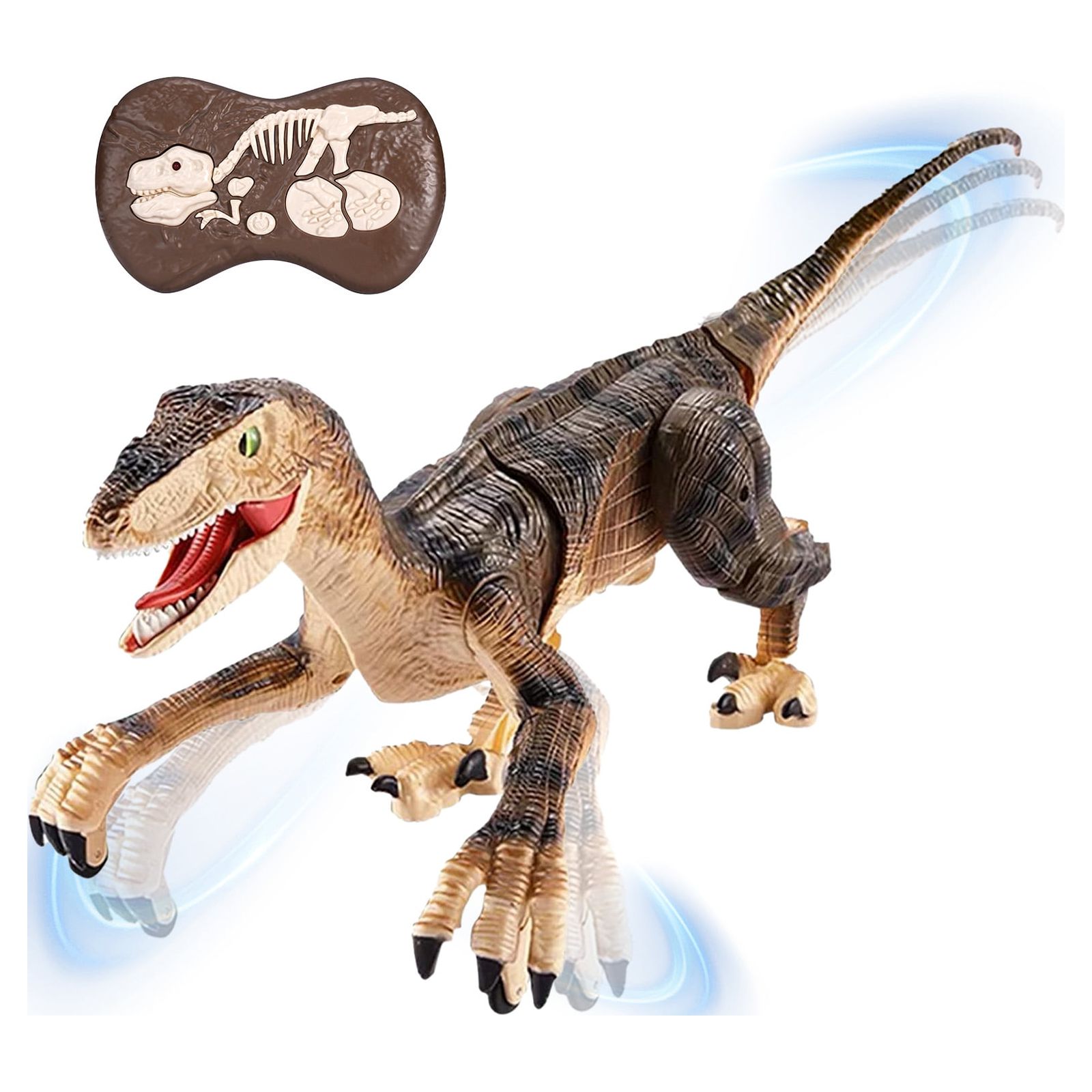 Richgv Remote Control Dinosaur Toys for Boys 6-12, Big Walking Robot Dinosaur Toys with Spraying ...