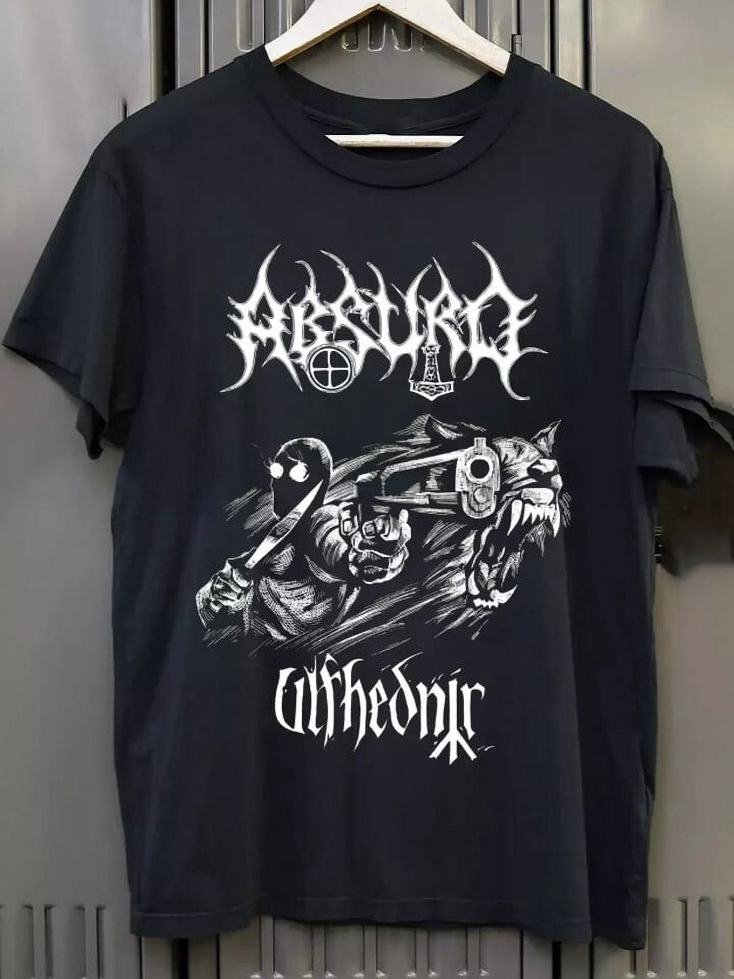 ABSURD - Ulfhednir Gift For Fan Black All Size Unisex T-shirt - Walmart.com