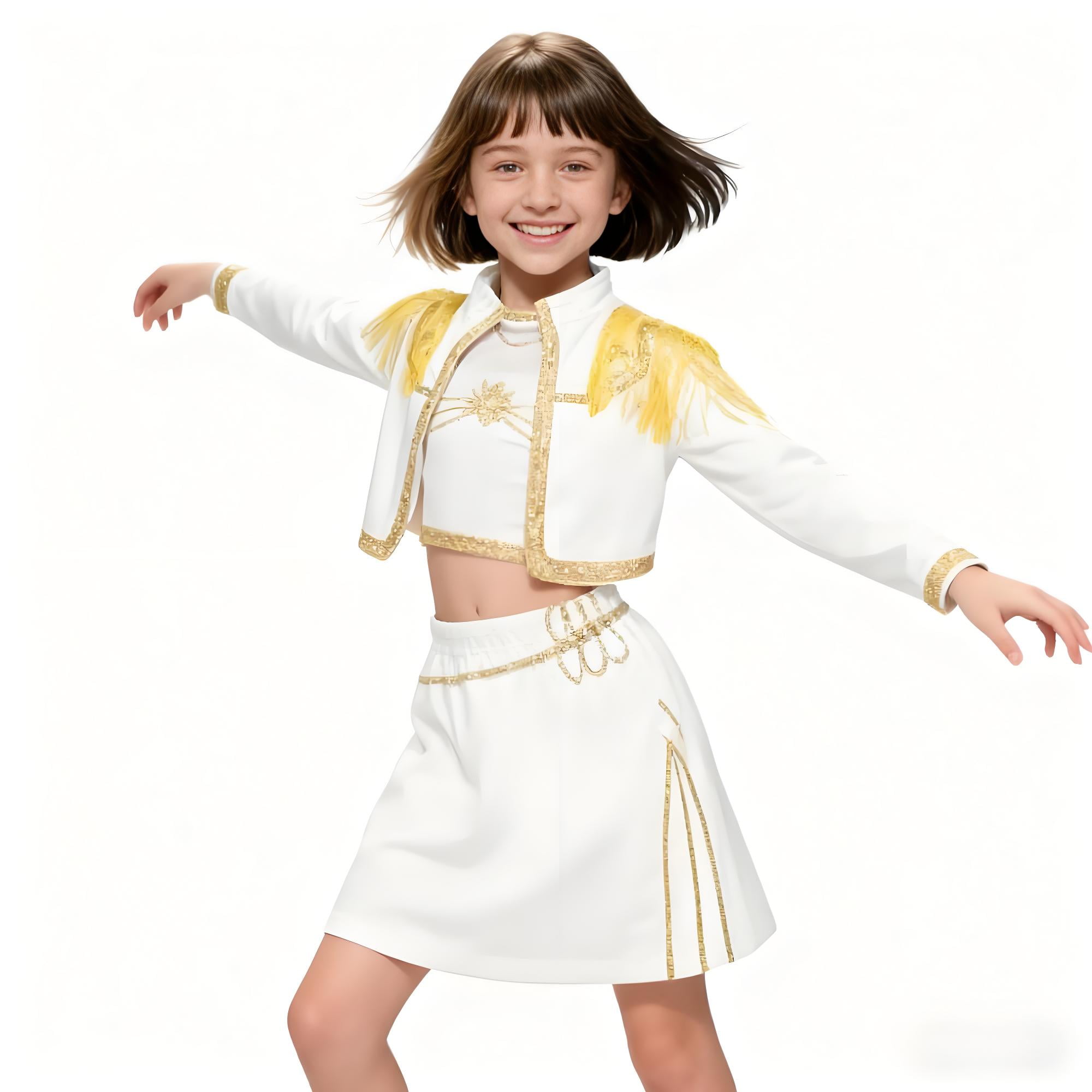 ABTOHE G'irls Princess Dress for Kid's & Teen's, Elegant Off-Shoulder ...