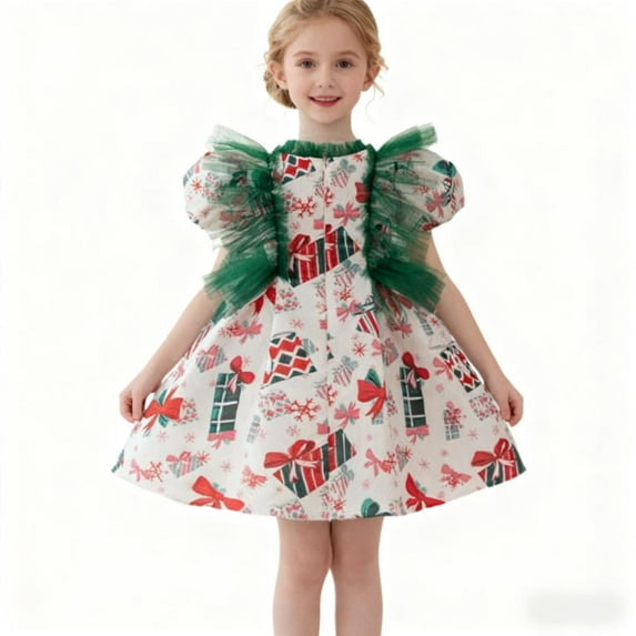 ABTOHE G'irls Princess Dress for Kid's & Teen's, Elegant Off-Shoulder ...