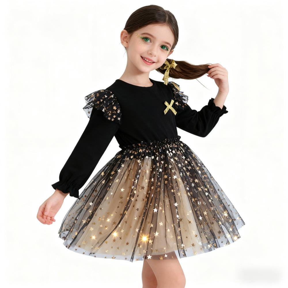 ABTOHE G'irls Princess Dress for Kid's & Teen's, Elegant Off-Shoulder ...