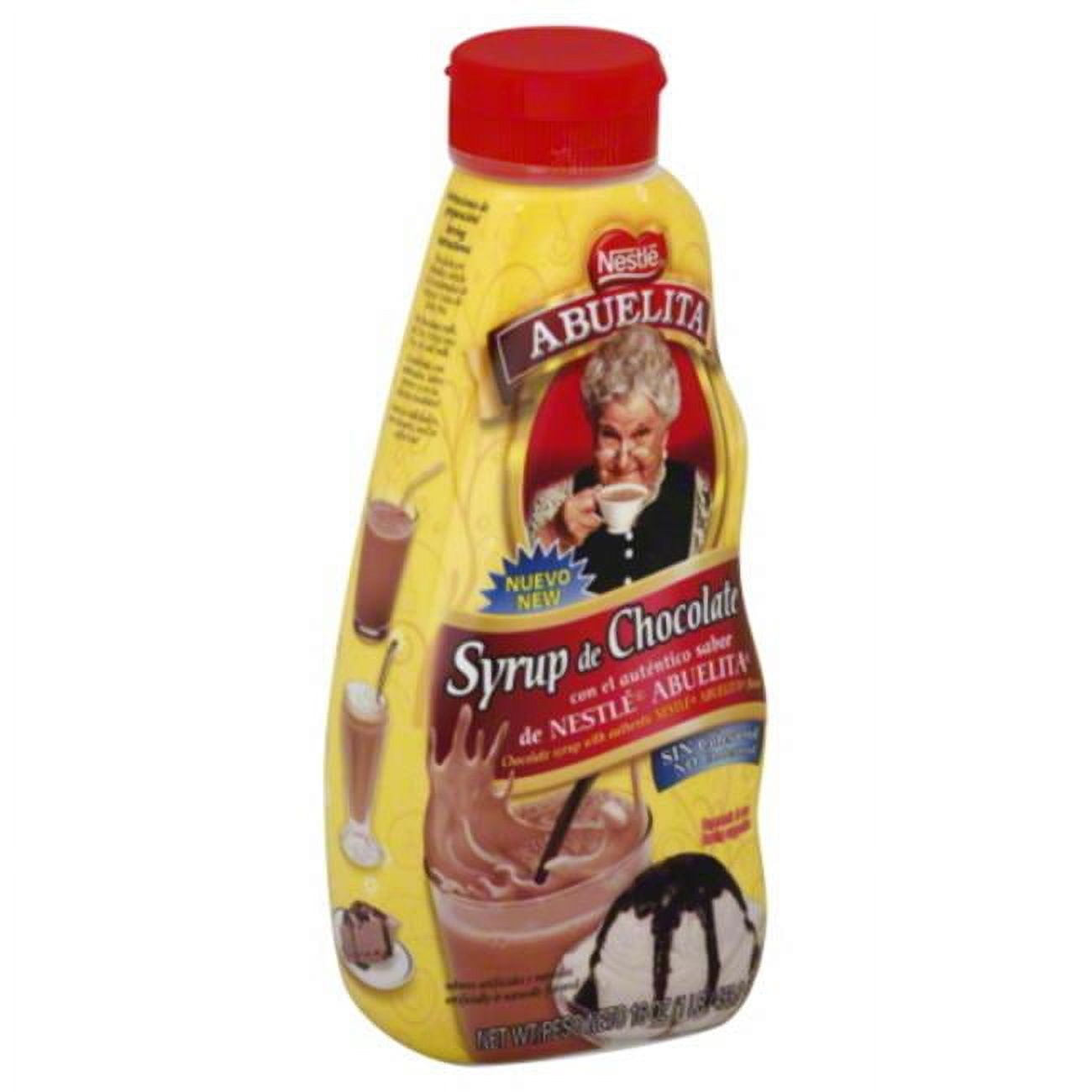 Abuelita Chocolate Milk Liquid Flavoring Syrup, 16 oz - Pack of 12 ...