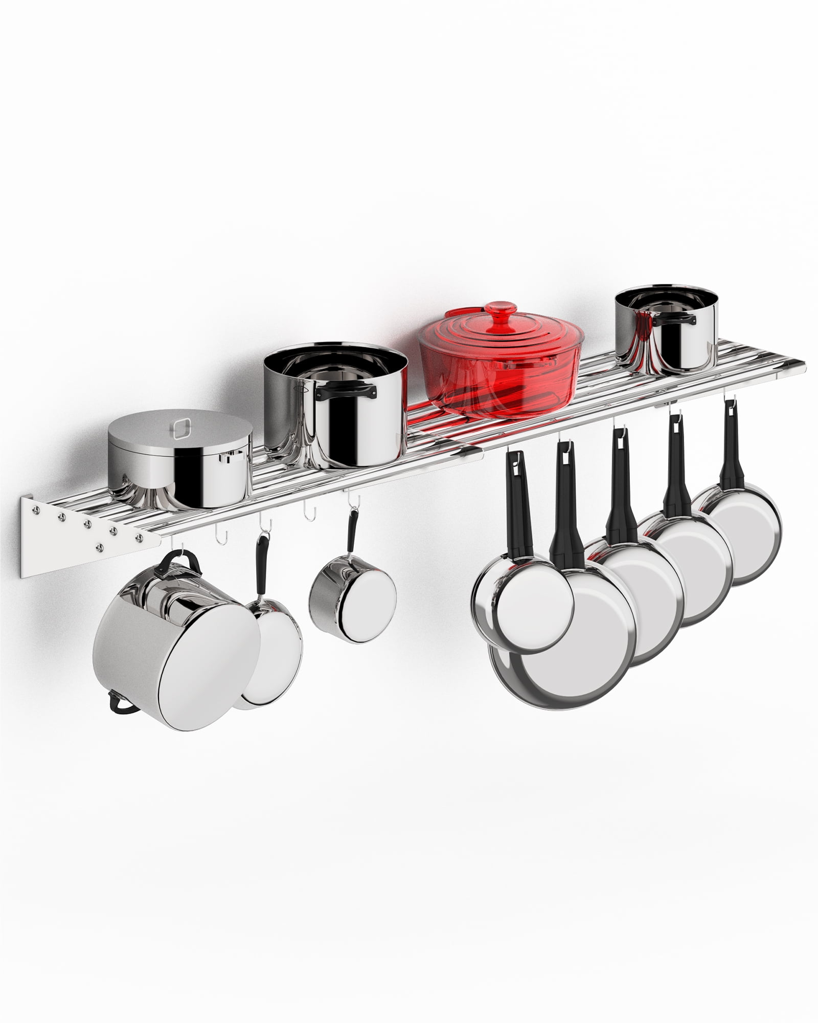 ABUKY Metal Kitchen Rack for Storage and Organization, 12" x 60 ...