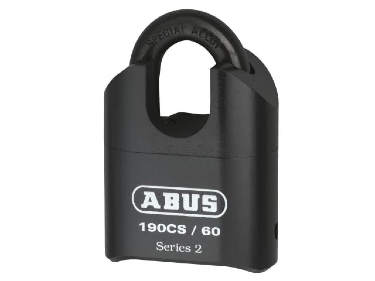 ABUS 190/60 60mm Heavy-Duty Combination Padlock, 4-Digit, Closed ...