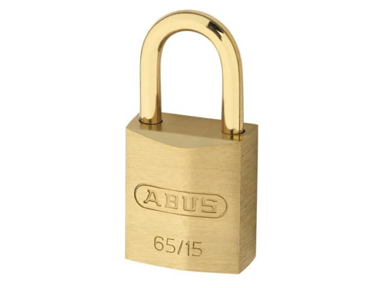 ABUS - 65MB/15mm Solid Brass Padlock Carded - Walmart.com