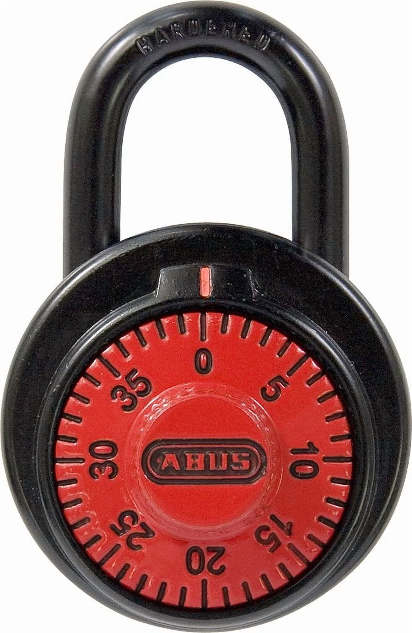ABUS 78/50 KC 2-Inch Locker Dial Combination Padlock with Key Control ...