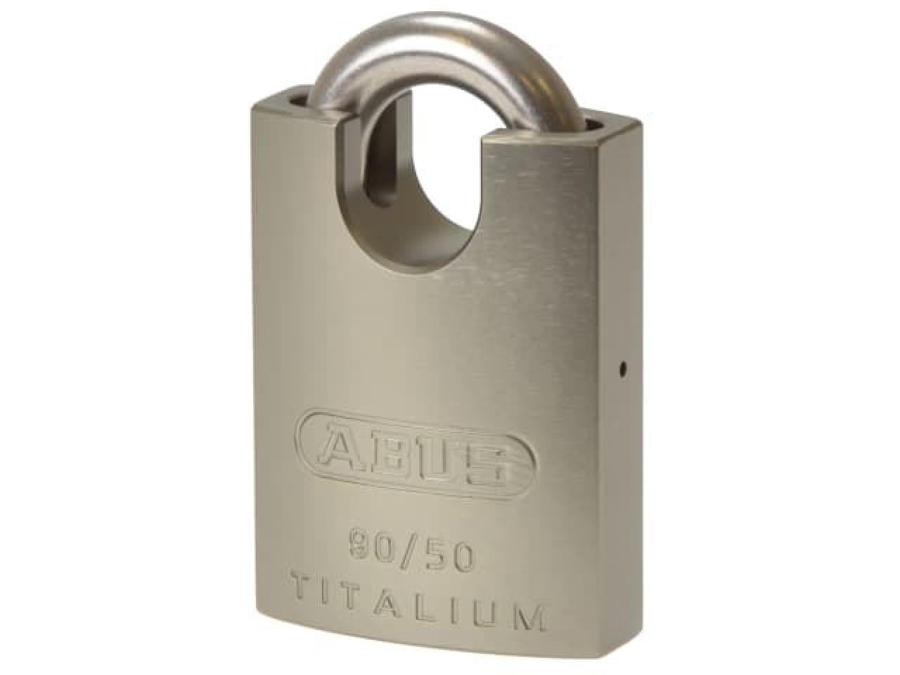ABUS - 90RK/50mm TITALIUM™ Padlock Closed Shackle - Walmart.com