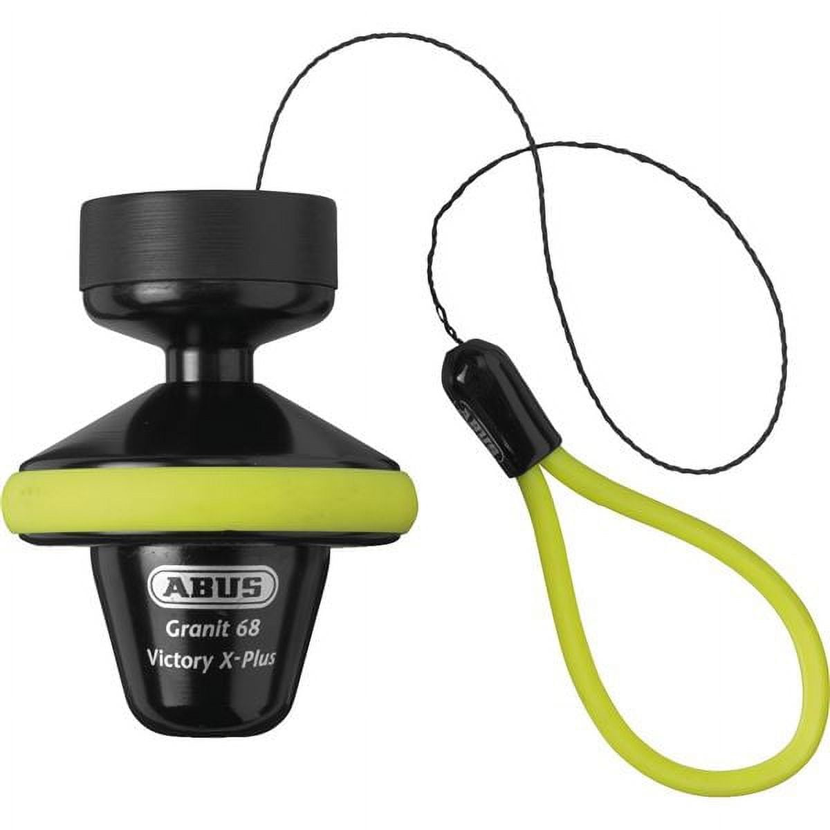 ABUS Granit Victory XPlus 68 Black/Yellow Roll Up Disc Lock (56564 ...