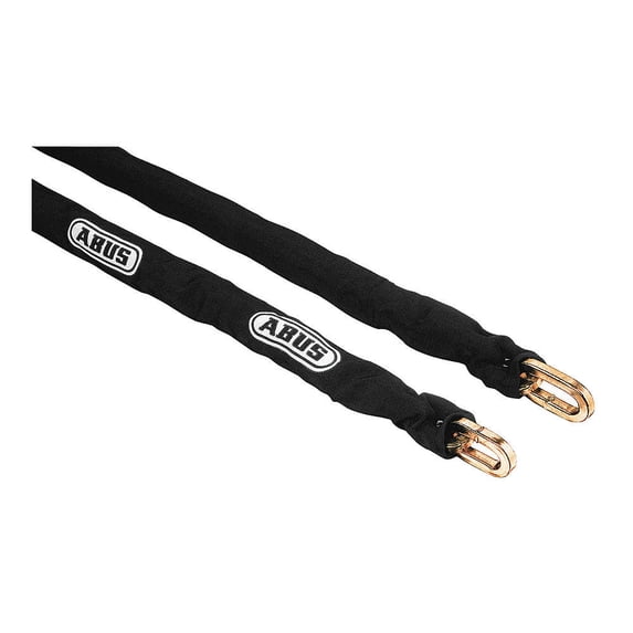 ABUS Security Chain, 10 Ft Length, 1/2 In Width, 8KS Chain & Sleeve ...