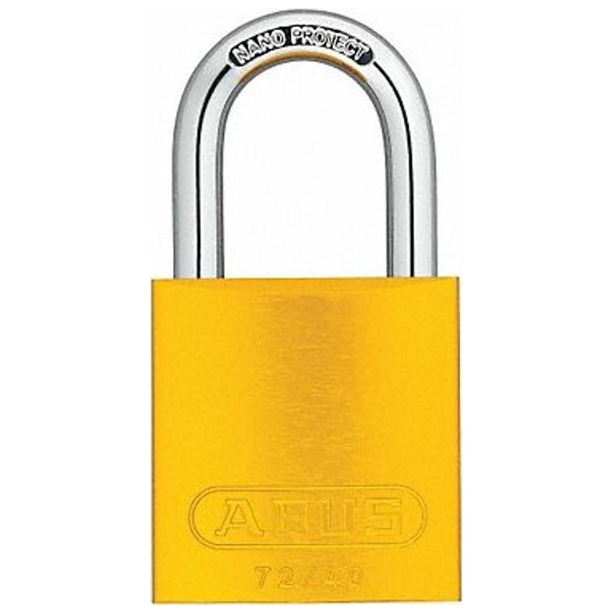 Abus Lockout Padlock,KA,Yellow,1-1/2"H 72 /40 KA Yellow - Walmart.com