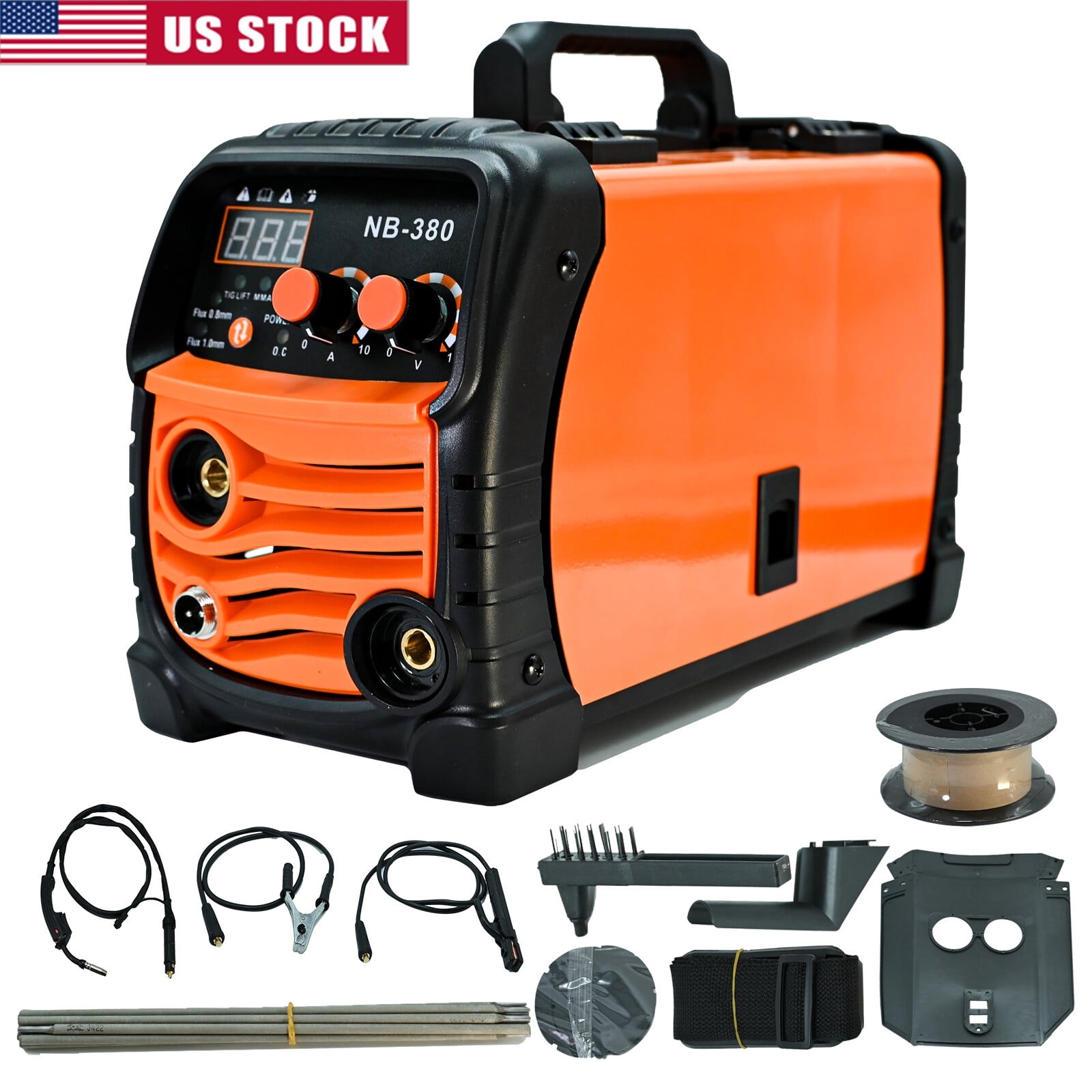 ABX Upgraded 3 IN 1 Mini Welder Machine MMA MIG TIG Welding Machine AC ...
