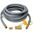 ABYDA 18 Feet 3/8" ID Natural Gas Grill Hose with Quick Connect ...