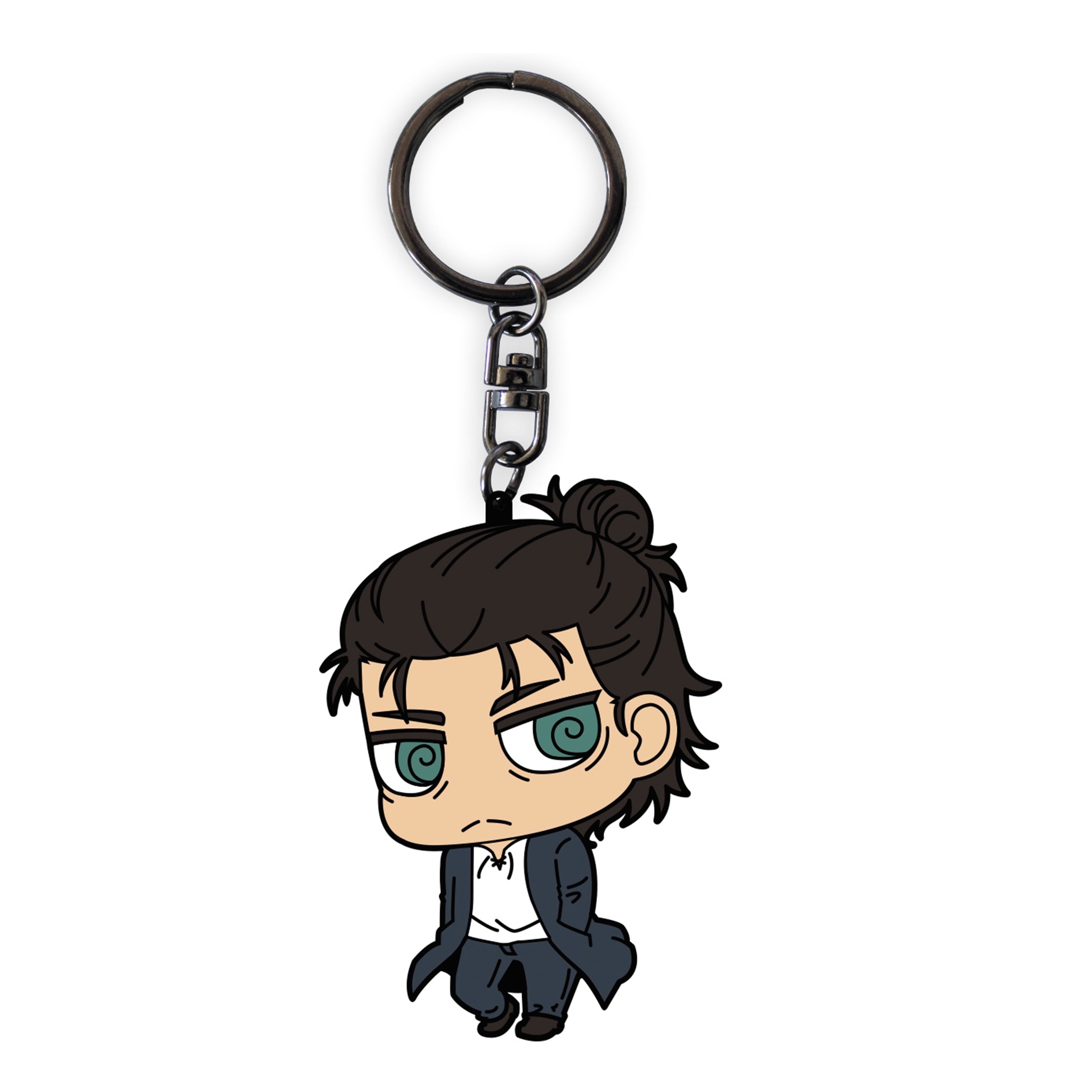 ABYstyle Officially Licensed Attack on Titan Eren Chibi PVC Keychain ...