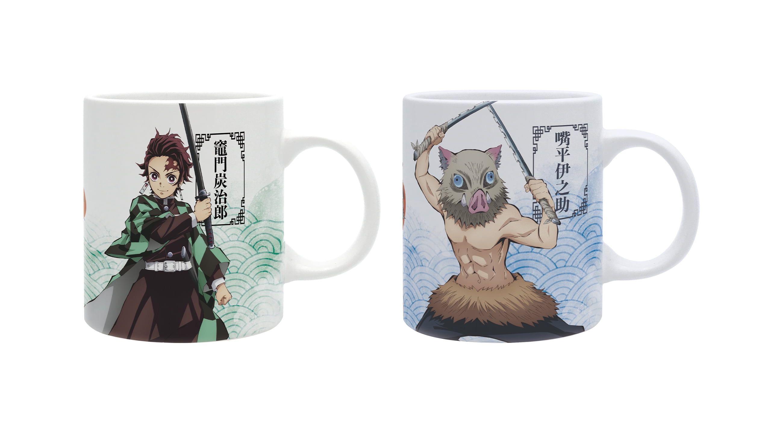 ABYstyle Demon Slayer Kimetsu No Yaiba Main Characters Ceramic Coffee ...
