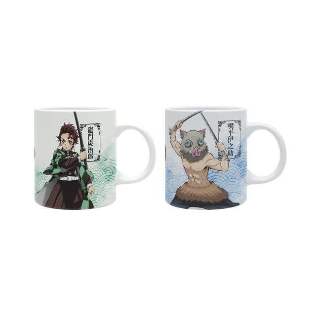 ABYstyle Demon Slayer Kimetsu No Yaiba Main Characters Ceramic Coffee ...