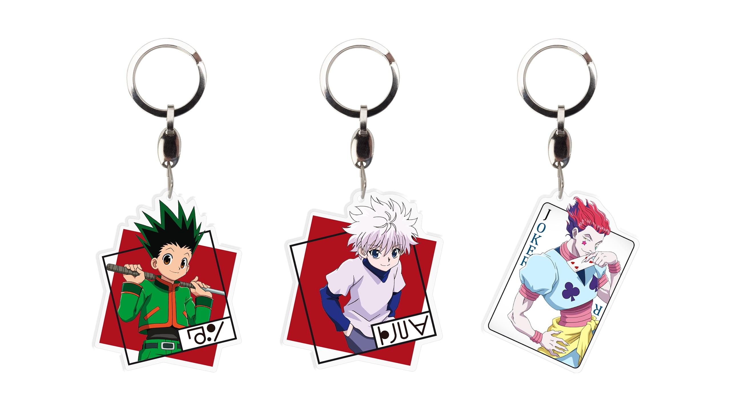 ABYstyle Hunter x Hunter Gon, Killua and Hisoka Acrylic Keychain (3 ...