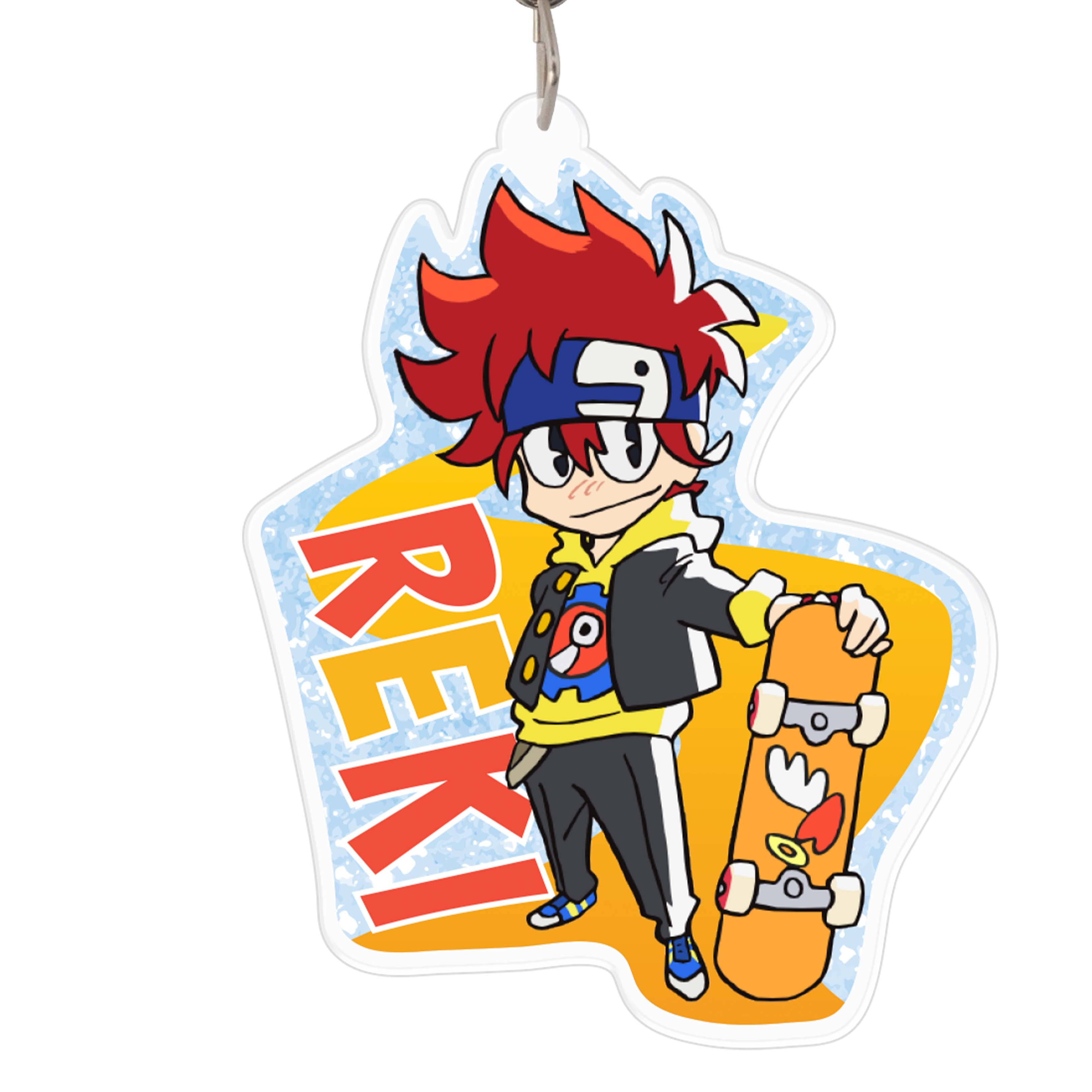ABYstyle SK8 The Infinity Reki Chibi Acrylic Keychain - Walmart.com