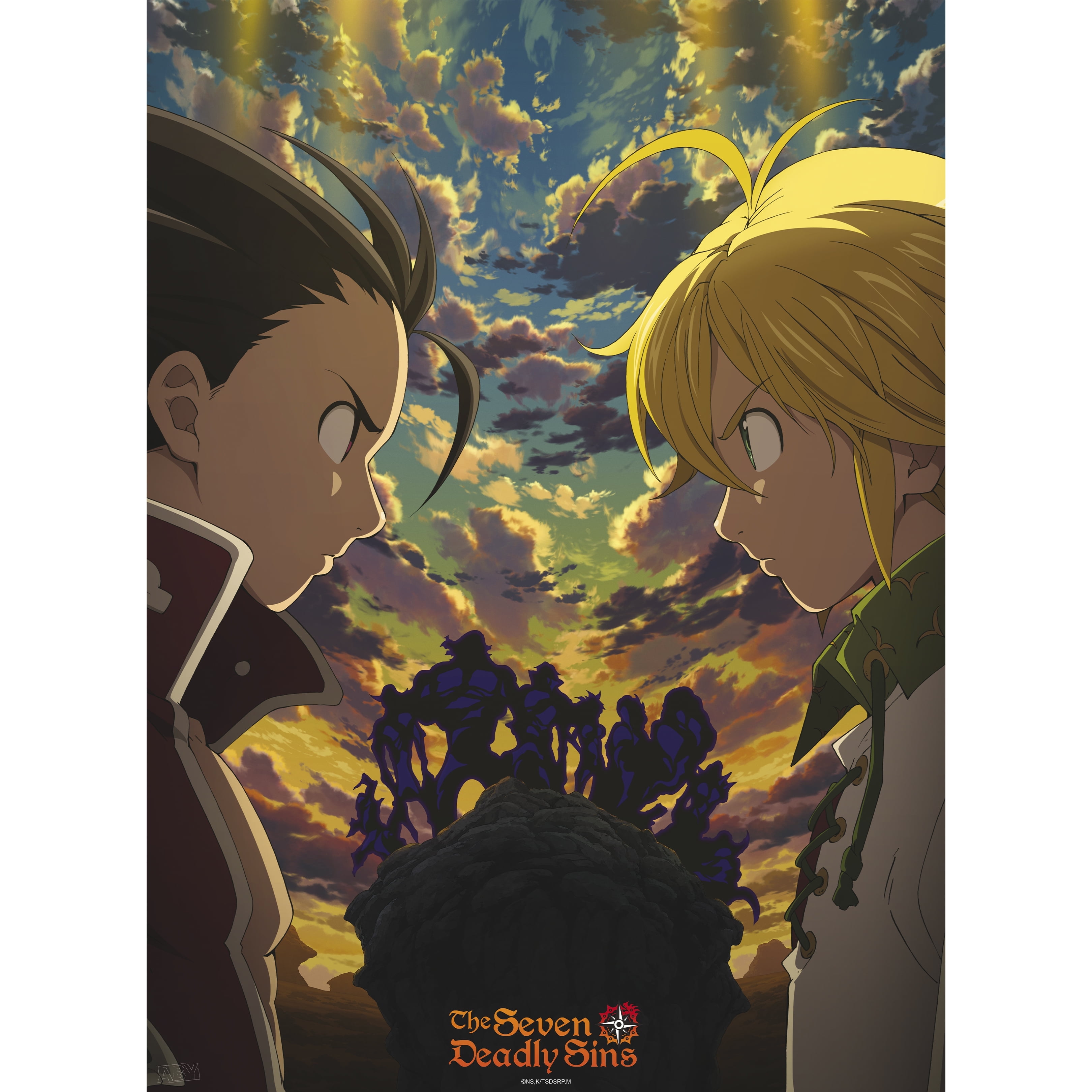 ABYstyle Officially Licensed The Seven Deadly Sins 10 Commandments ...