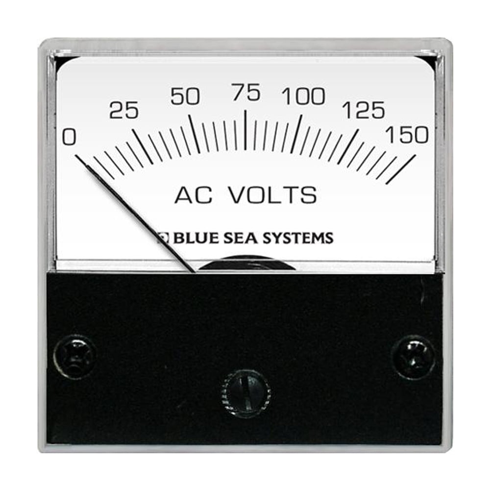AC 0-150V Micro Voltmeter 8244 Blue Sea Systems - Walmart.com