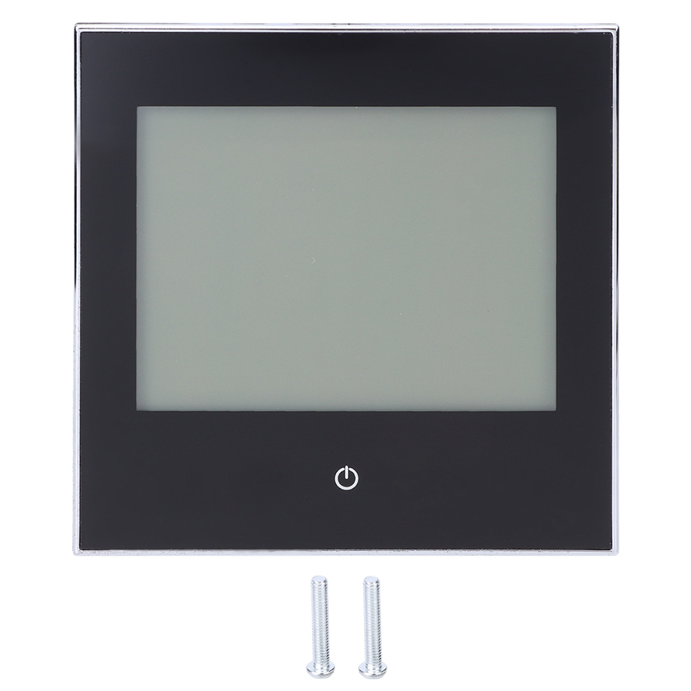 AC 110-230V, 3A, Programmable Room Temp Control LCD Touchscreen Weekday ...