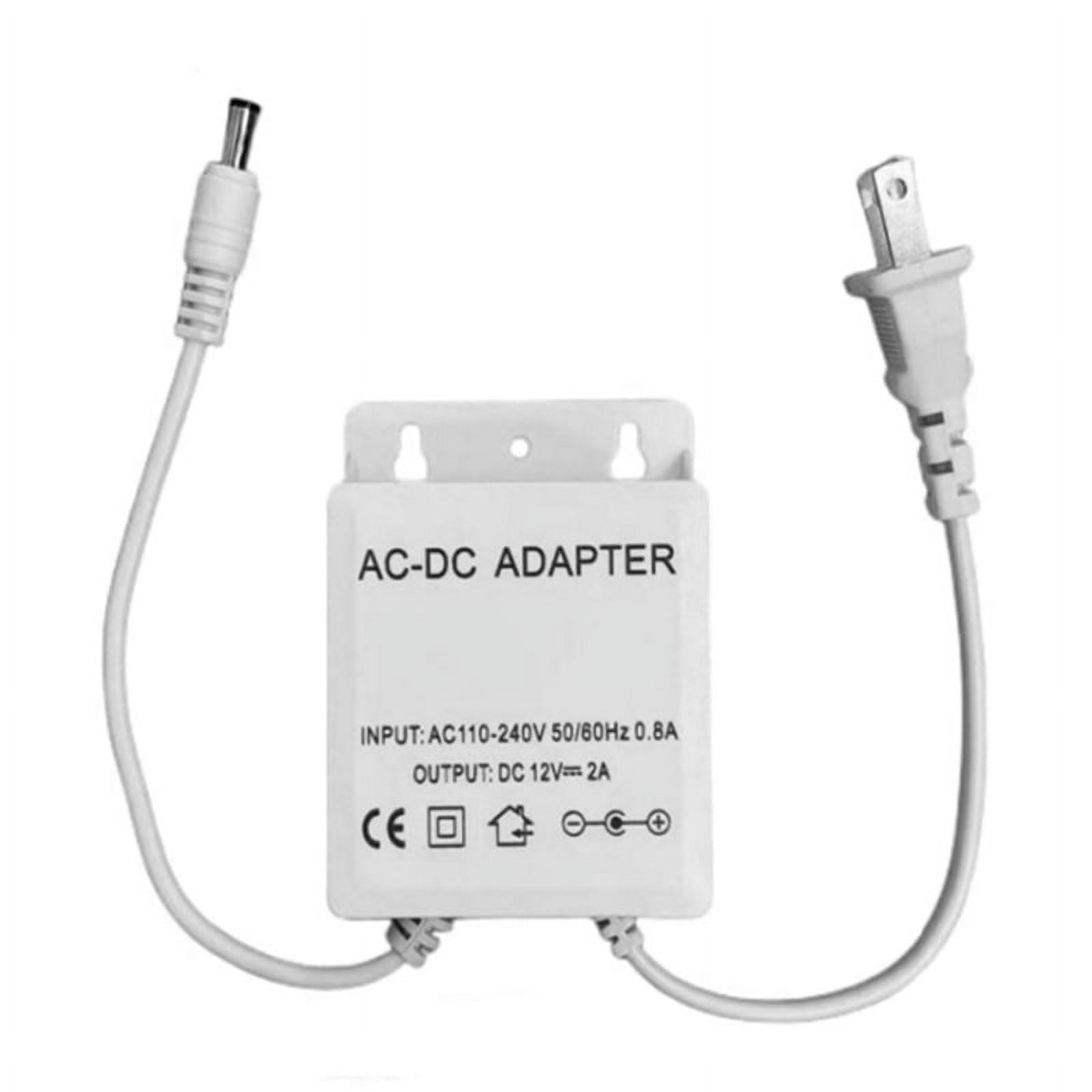 AC 110-240V Input DC 12V Output Supply US Plug Waterproof Charger for ...