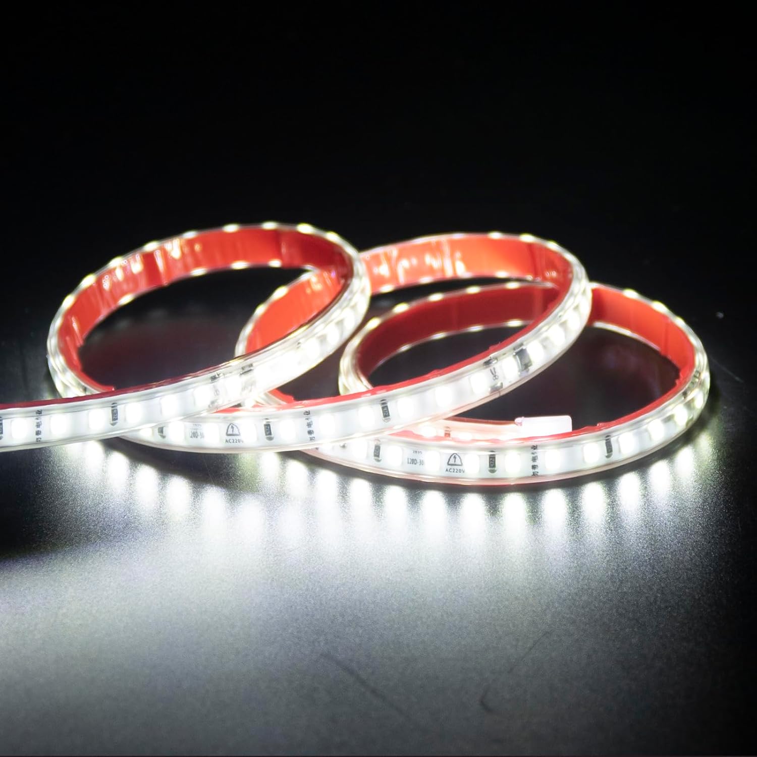 AC 110V 120V LED Tape Lighting 1 Meter / 3.28 Feet with ON Off Switch ...