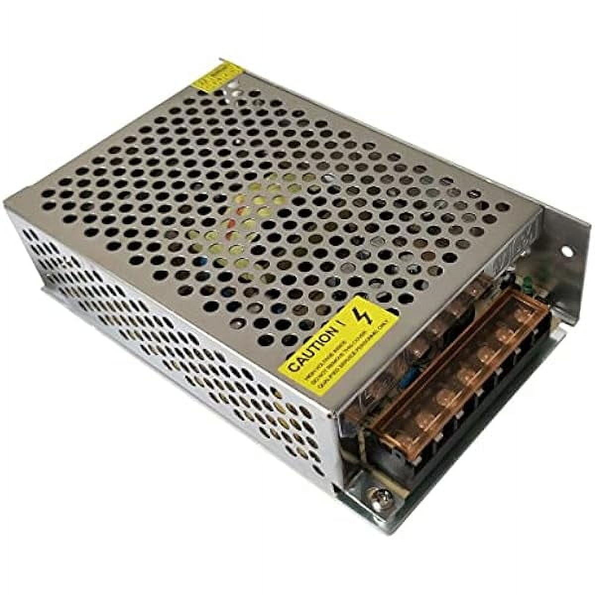 AC 110V to DC 12V 10A 120W Universal Regulated Switching Power Supply ...