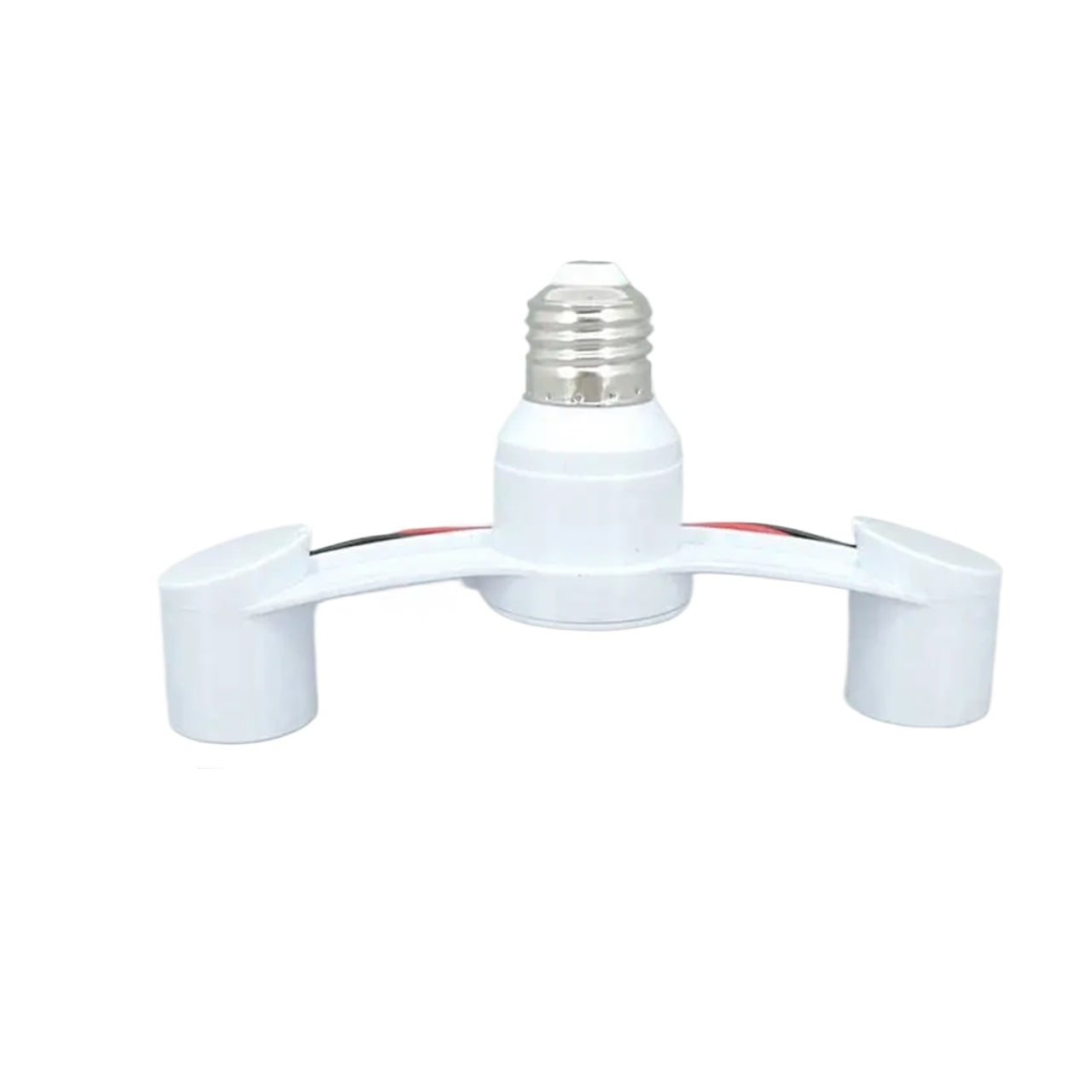 AC 110v 220v 2 In 1 E27 To 2 E27 Head Extended LED Lamp Base Holder ...
