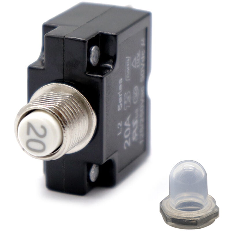 AC 125/250V 20A Reset Thermal Switch Overload Protection Circuit ...