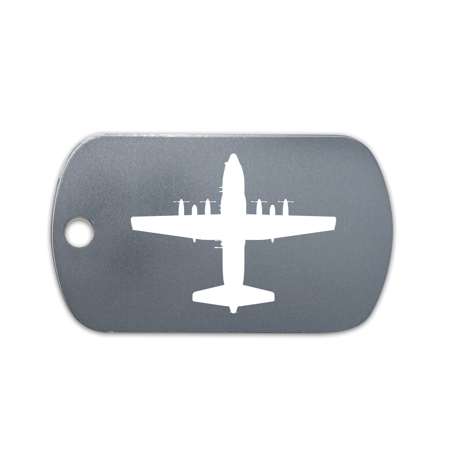 AC-130 Spectre GI Dog Tag Aluminum Keychain spooky stinger ii ...