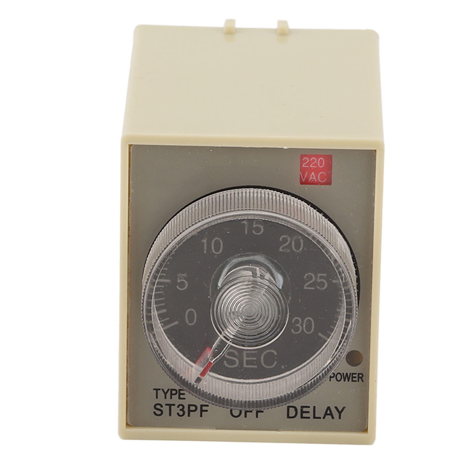 AC 200-220V Time Relay Adjustable Timer - 30 Seconds Delay, ST3PF Type ...