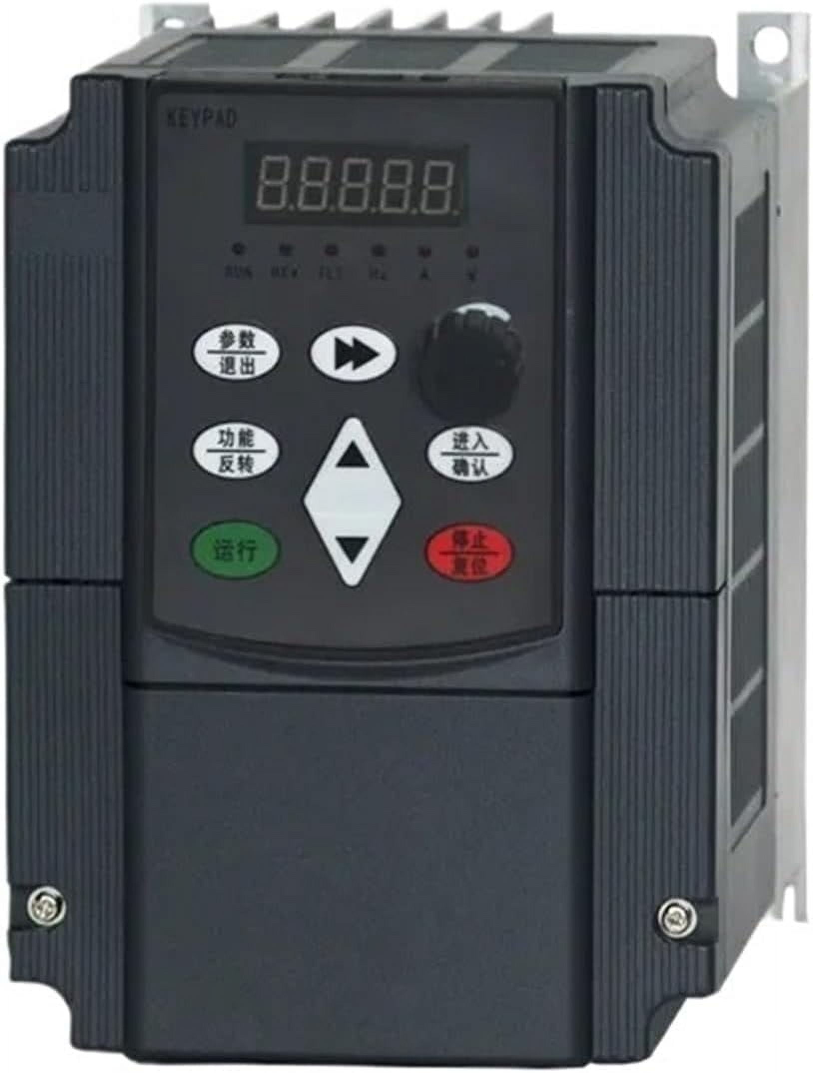 AC 220V 5.5KW Or DC200-400V Input VFD Solar Frequency Inverter 3Phase ...